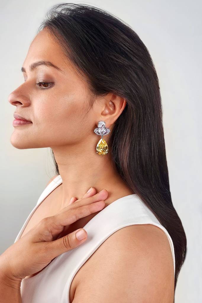 Solara Drop Earrings | Solara Purple Drop Earrings · Eternz