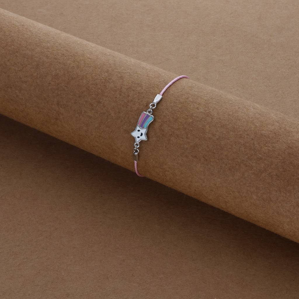 Rainbow Star 925 Thread Silver Bracelet(1-5Yrs) | Rainbow Star 925 ...