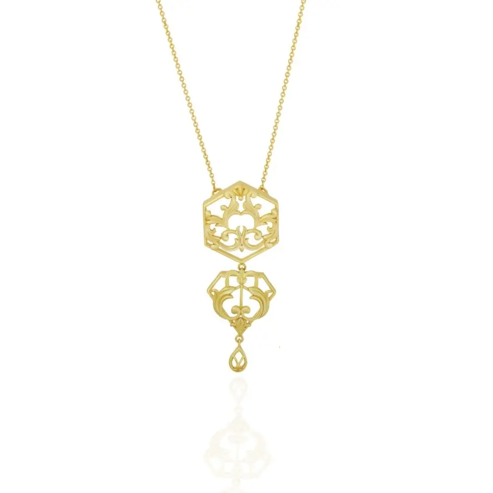 Filigree Finesse Long Necklace | Filigree Finesse Long Necklace · Eternz