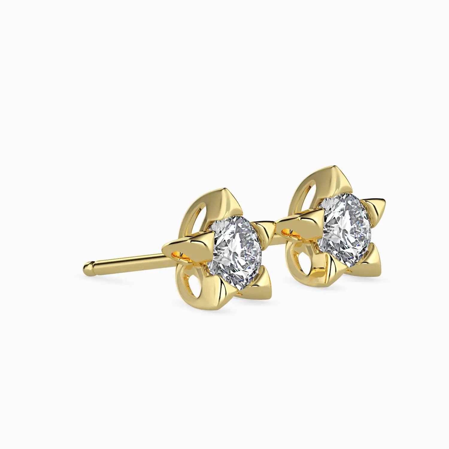 Solitaire Star Studs | Solitaire Star Studs · Eternz