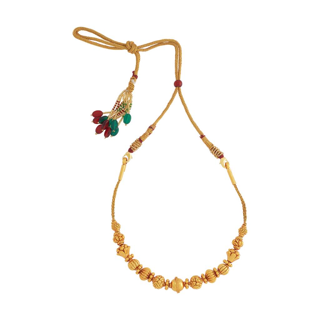 Kushal'S Fashion Jewellery Gold-Plated Ethnic 92.5 Pure Silver Temple ...