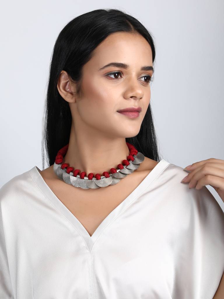 Firoza Tribal Pankhi Necklace | Firoza Tribal Pankhi Necklace · Eternz