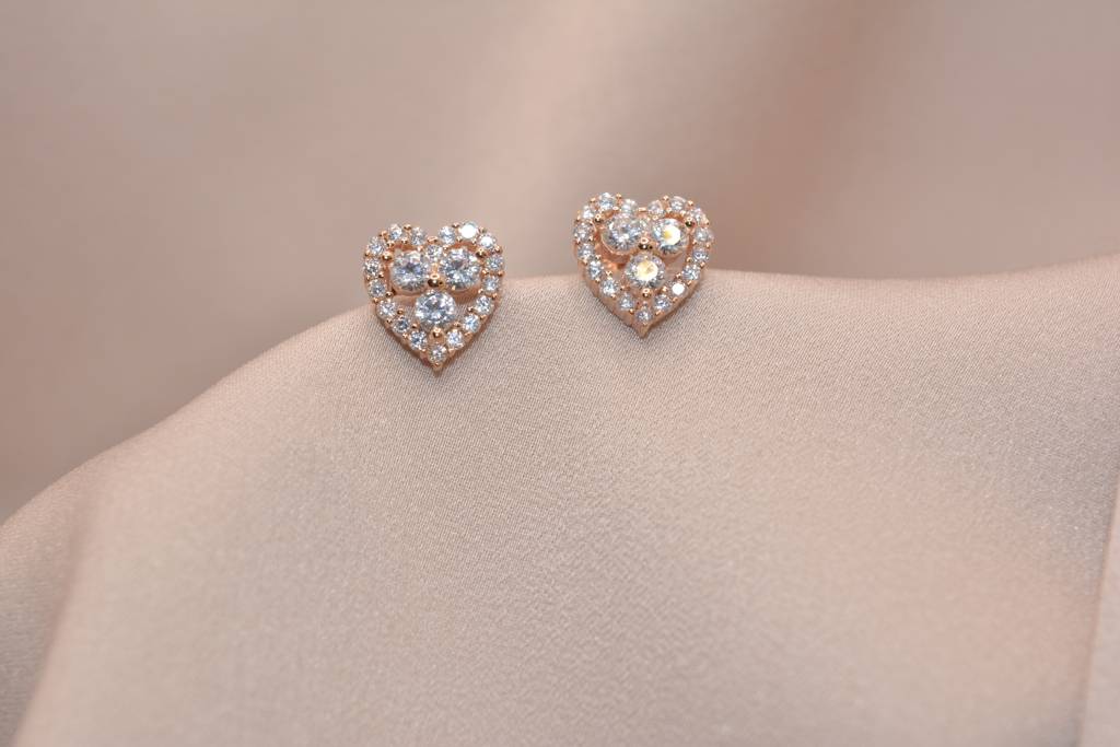Mini Heart Shaped Studs | Mini Heart Shaped Studs · Eternz