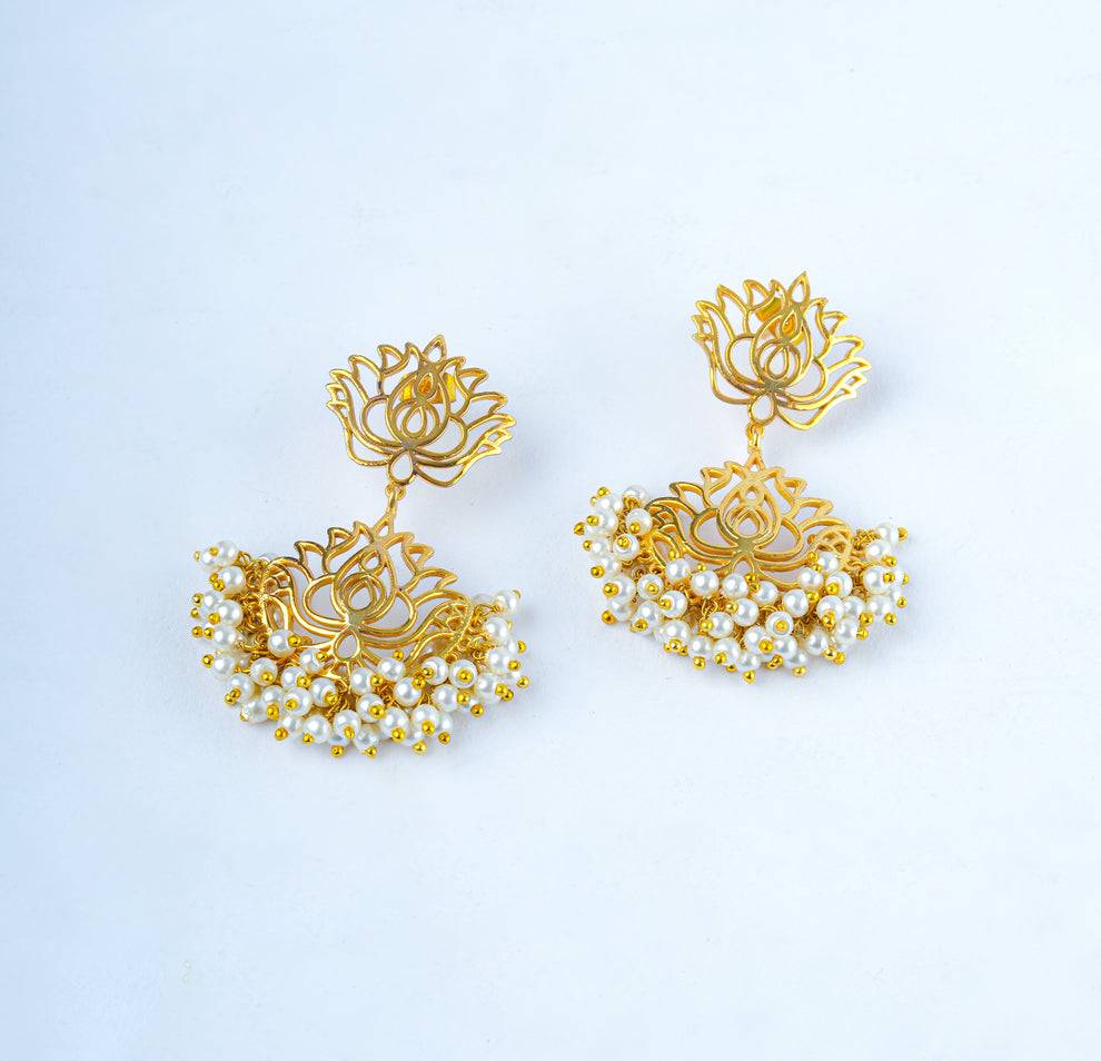 Lotus Filigree Earrings | Lotus Filigree Earrings · Eternz