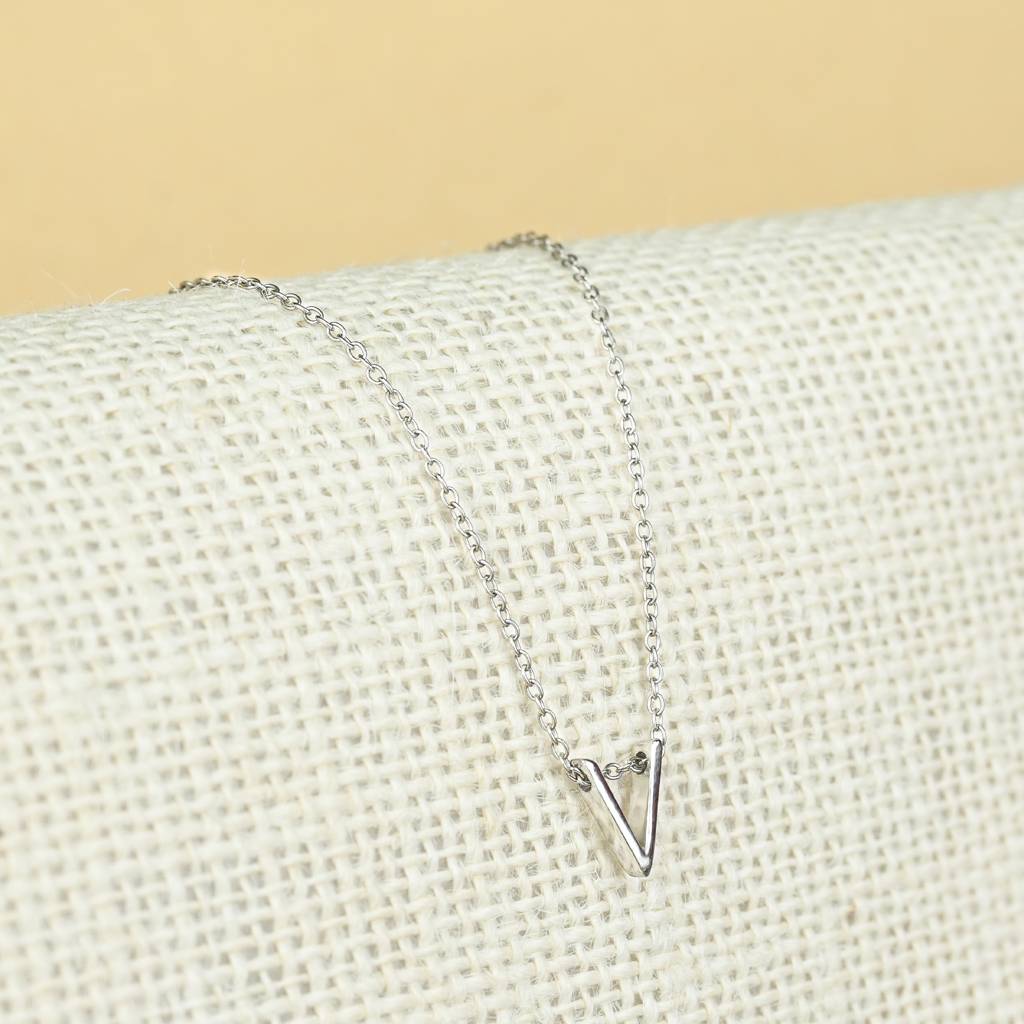 Vivid V Initial Necklace | Vivid V Initial Necklace · Eternz