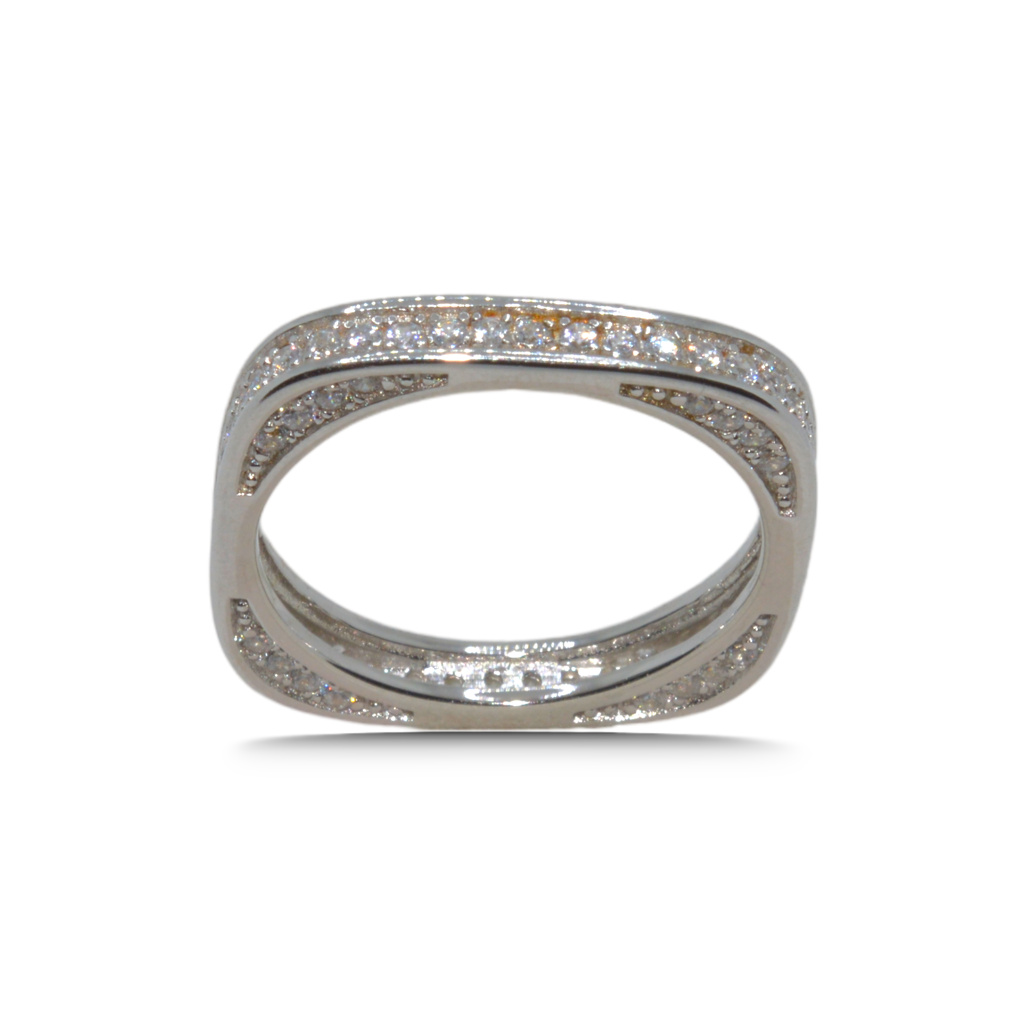 Cureved Square Ring | Cureved Square Ring · Eternz