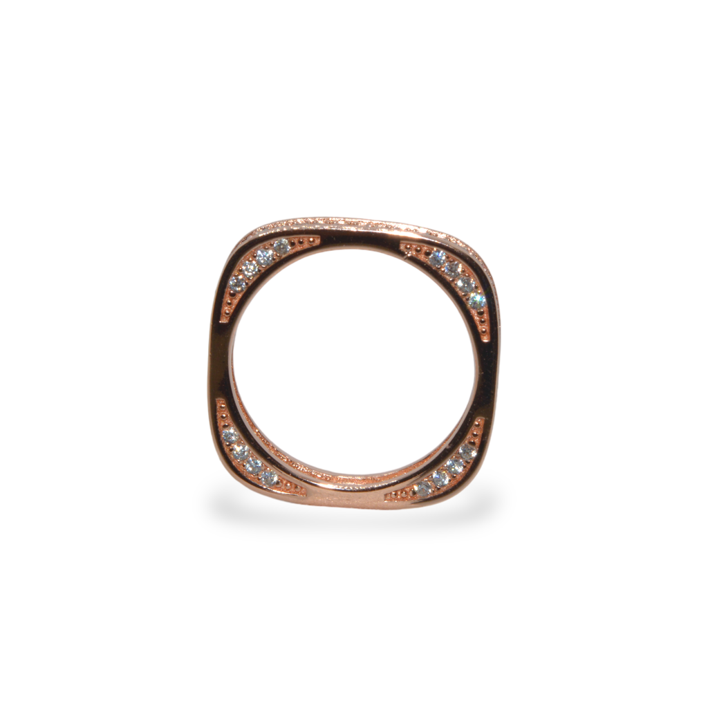 Cureved Square Ring | Cureved Square Ring · Eternz