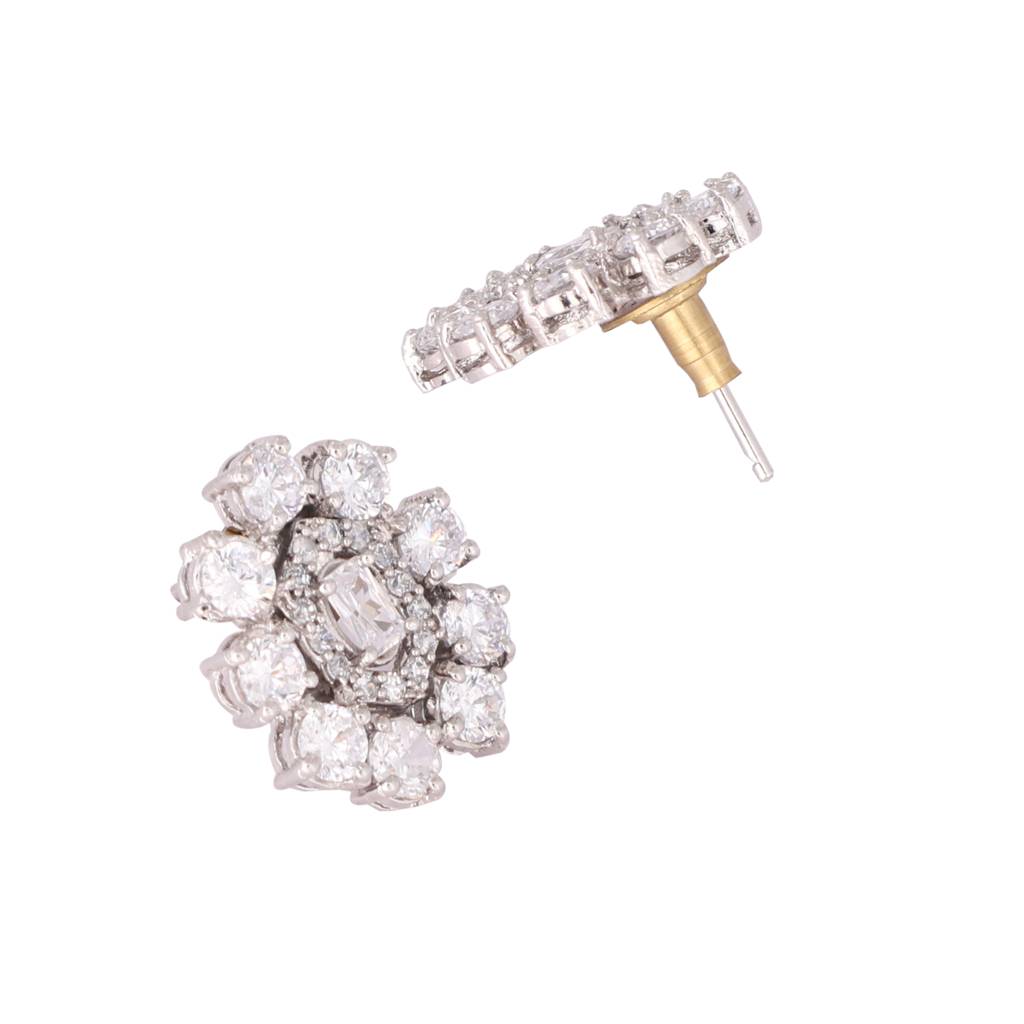 Modern Design Diamond Studs | Modern Design Diamond Studs · Eternz