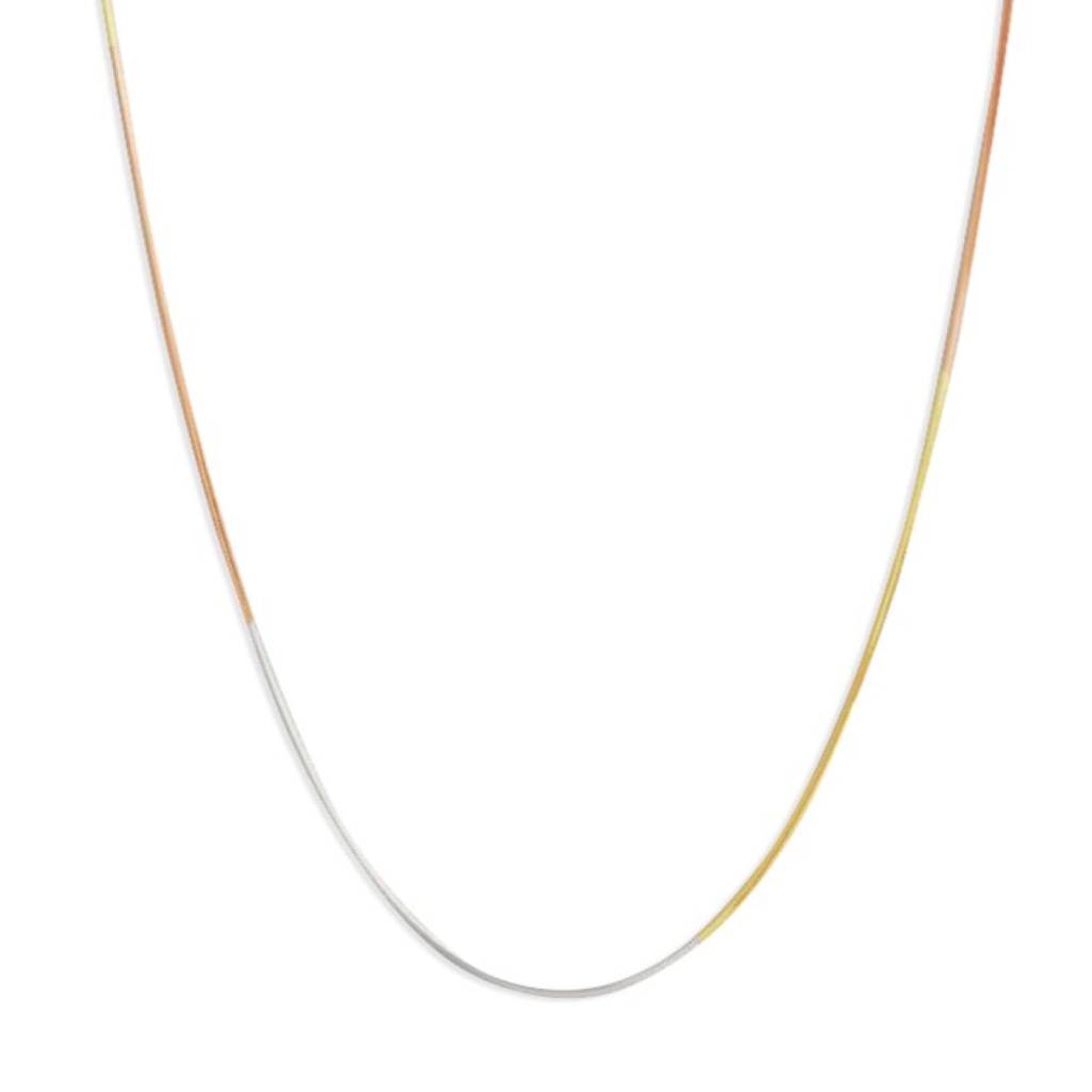 Triple Tone Serpent 925 Sterling Silver Snake Chain | Triple Tone ...