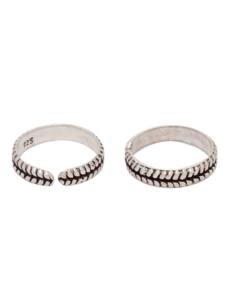 Silver Oxidized Minimal Toe Rings | Silver Oxidized Minimal Toe Rings ...