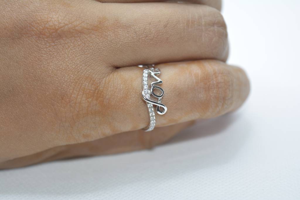 Love Rose Gold Charming Ring | Love Rose Gold Charming Ring · Eternz