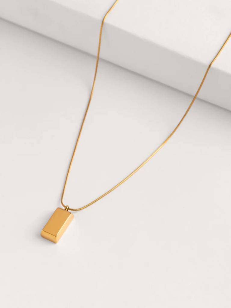 Gold Brick Pendant | Gold Brick Pendant · Eternz