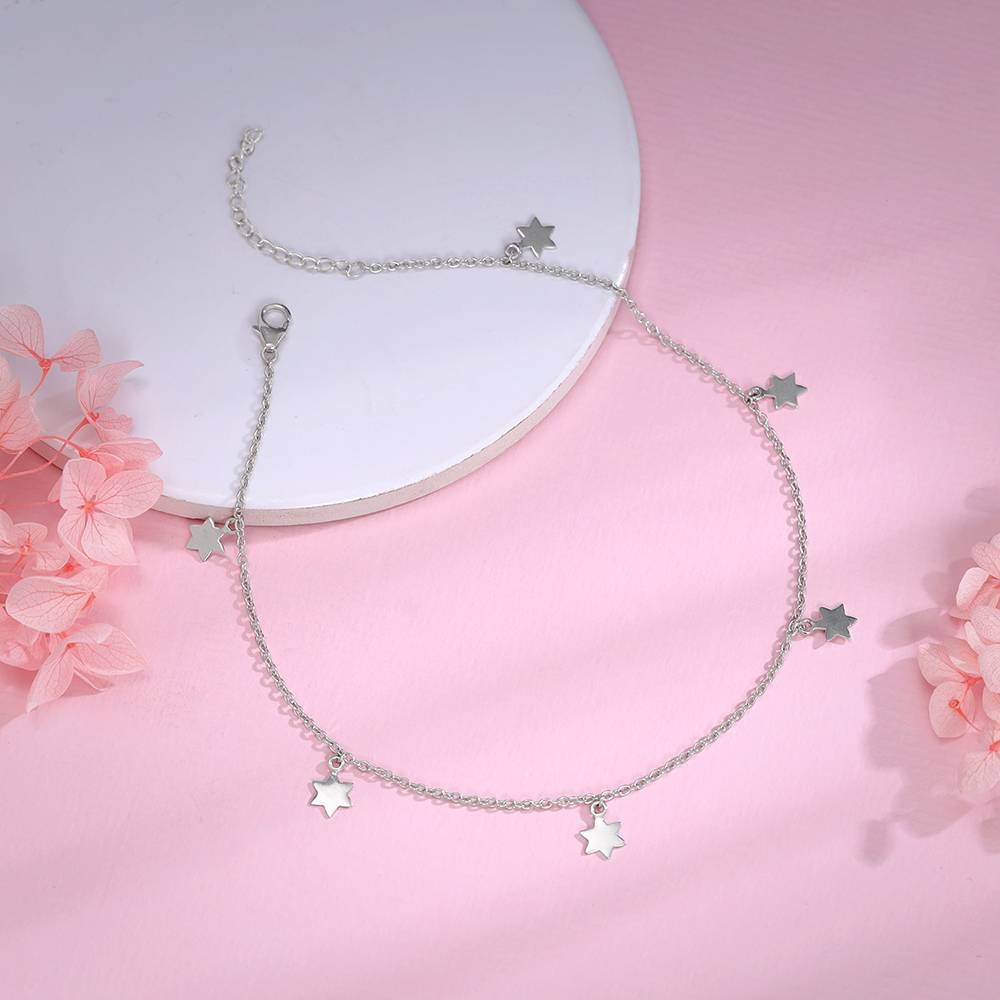 925 Silver Star Moment Anklet | 925 Silver Star Moment Anklet · Eternz