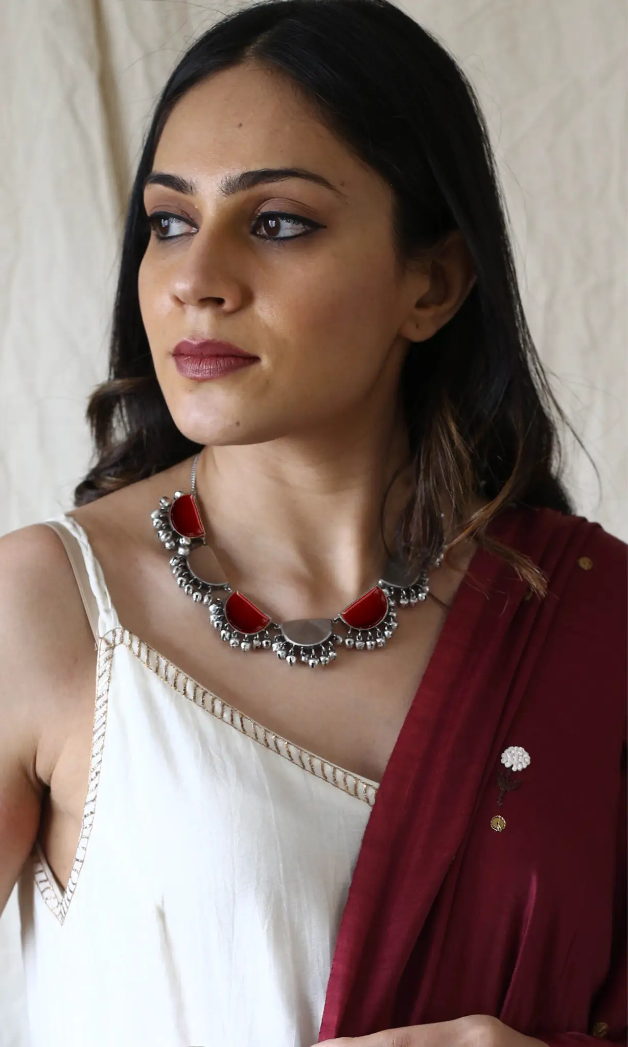 Half Moon Round Necklace | Half Moon Round Necklace · Eternz