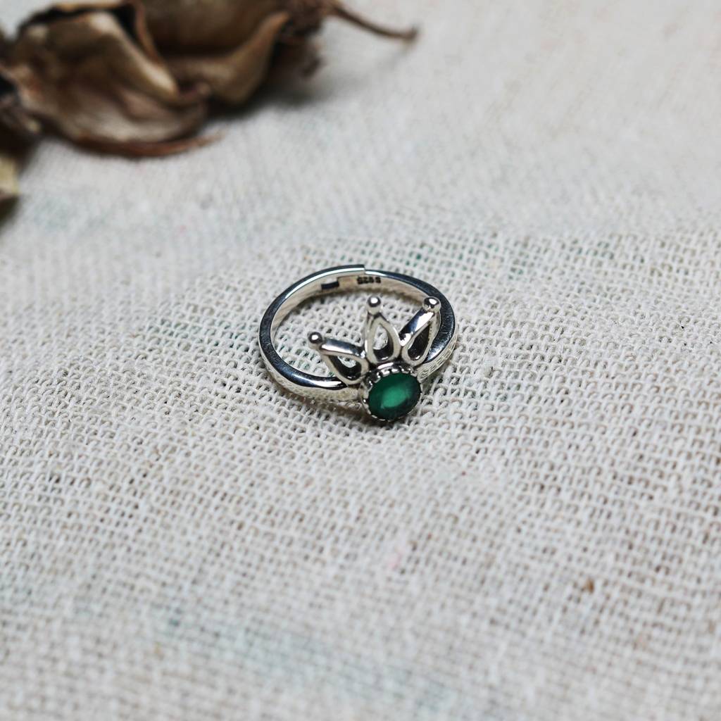 Oxidised Silver Forest Queen Ring | Oxidised Silver Forest Queen Ring ...
