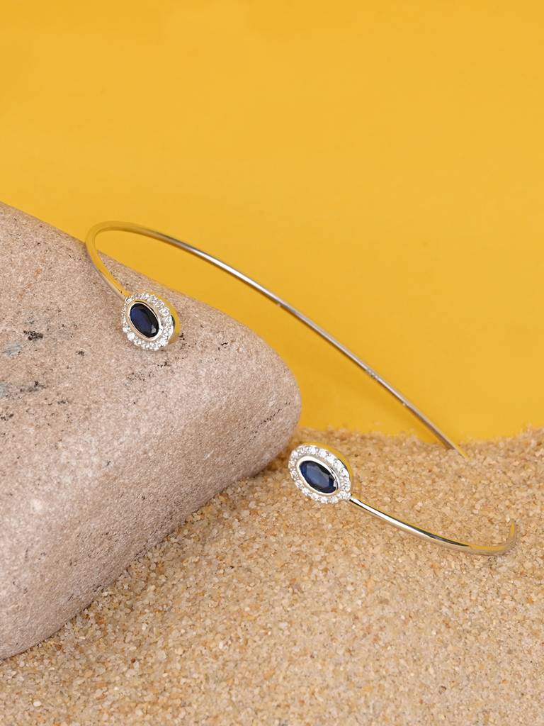 Elegance Blue Cuff Kada | Elegance Blue Cuff Kada · Eternz