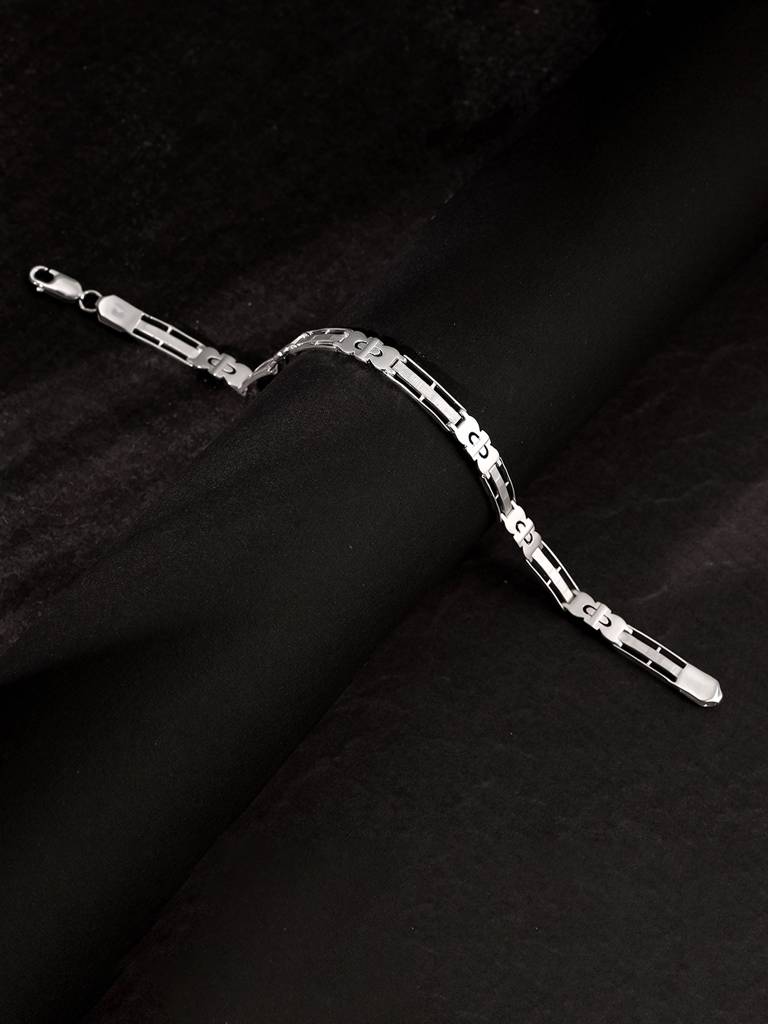 Silver Swagger Bracelet For Him Adjustable | Silver Swagger Bracelet ...