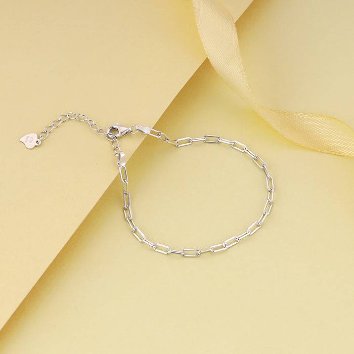 Giva 925 Silver Interlinked Chain Bracelet Adjustable | Giva 925 Silver ...