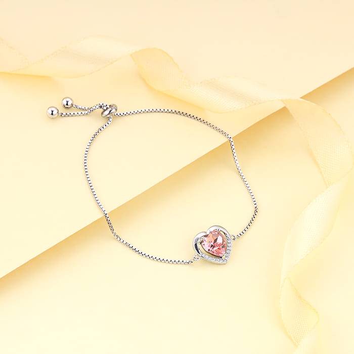 Giva 925 Silver Valentine Bracelet Adjustable | Giva 925 Silver Valentine Bracelet Adjustable ...
