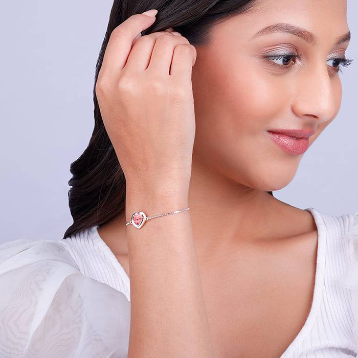 Giva 925 Silver Valentine Bracelet Adjustable | Giva 925 Silver Valentine Bracelet Adjustable ...
