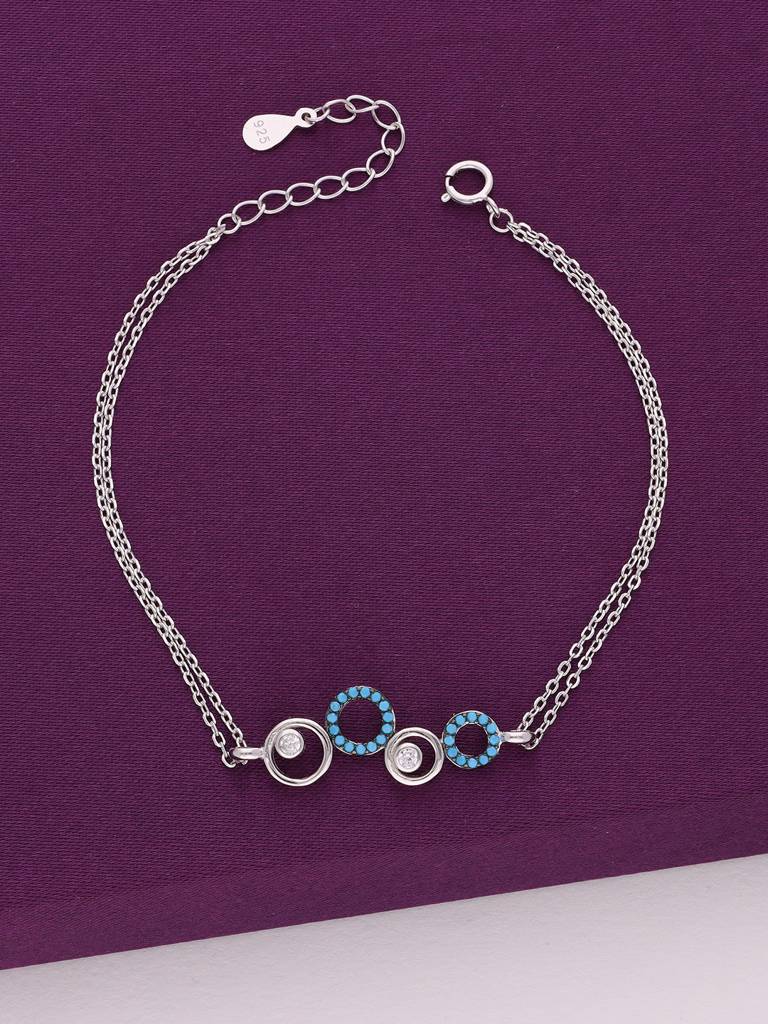 Sterling Silver Circular Radiance Bracelet | Sterling Silver Circular ...