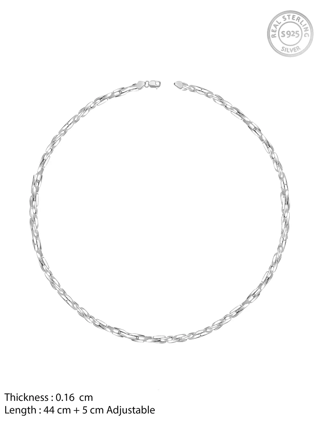 Giva 925 Sterling Silver Twisted Treasure Chain | Giva 925 Sterling ...