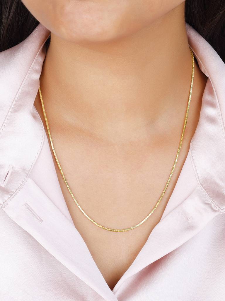 Giva 925 Sterling Silver Golden Starlight Chain | Giva 925 Sterling ...