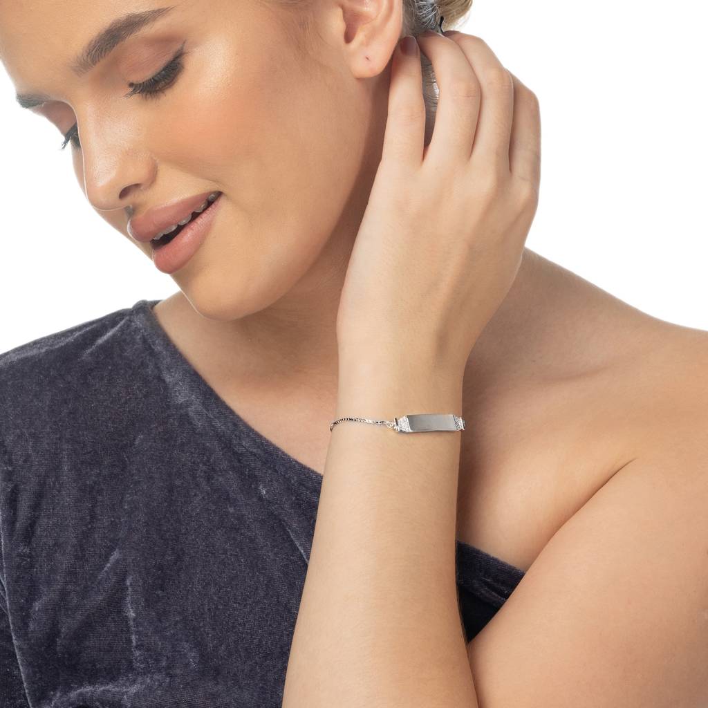 Elegant Bracelet In Silver Color | Elegant Bracelet In Silver Color ...