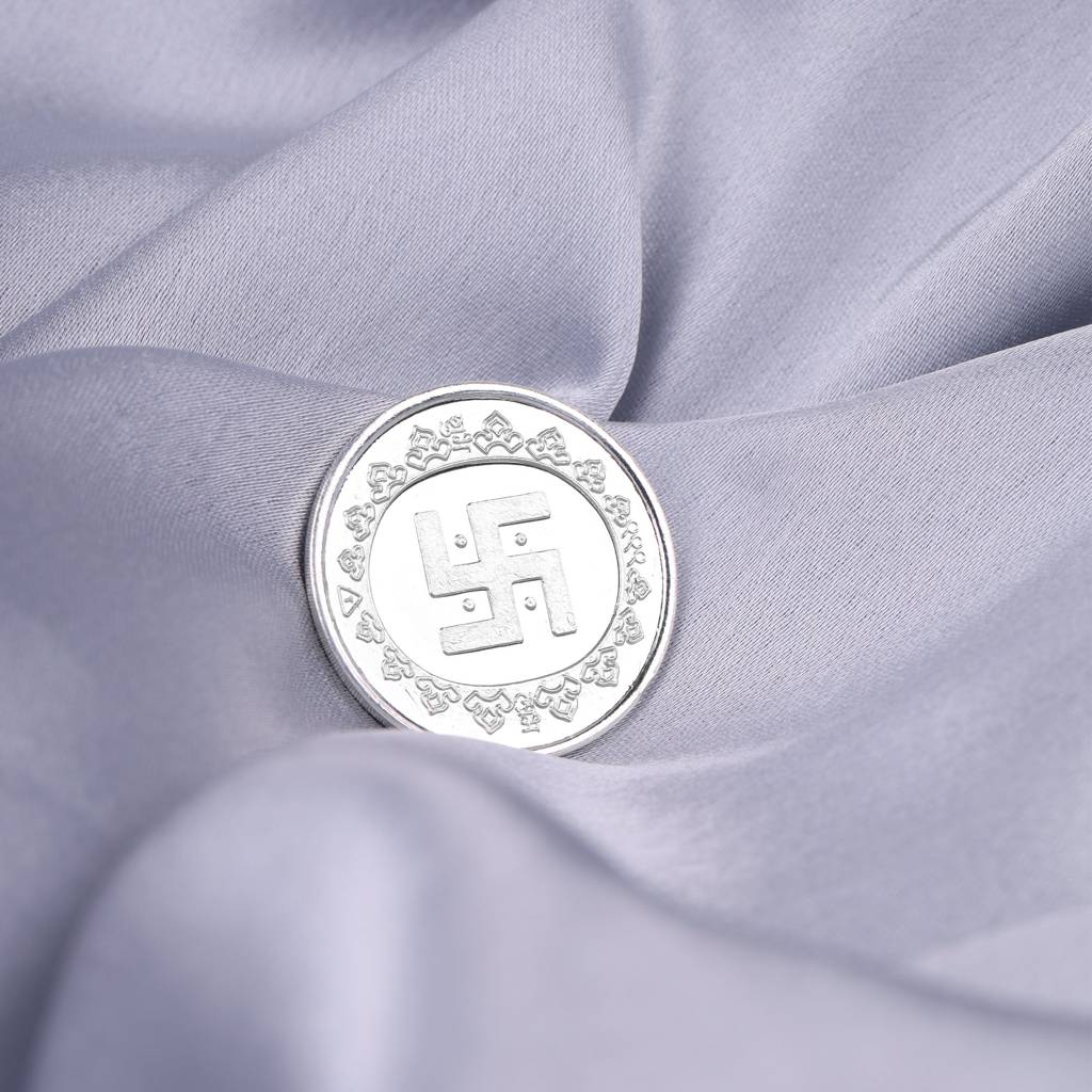 999 Silver Swastika Coin - 5G | 999 Silver Swastika Coin - 5G · Eternz