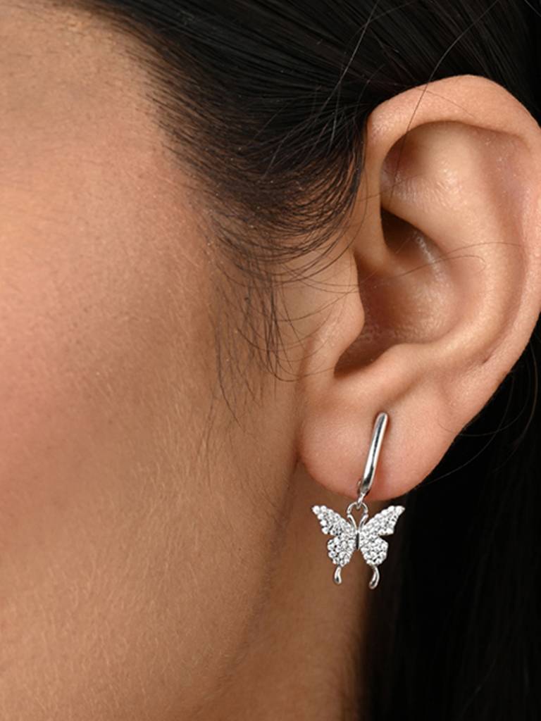 Clara 925 Silver Fia Butterfly Earrings | Clara 925 Silver Fia ...