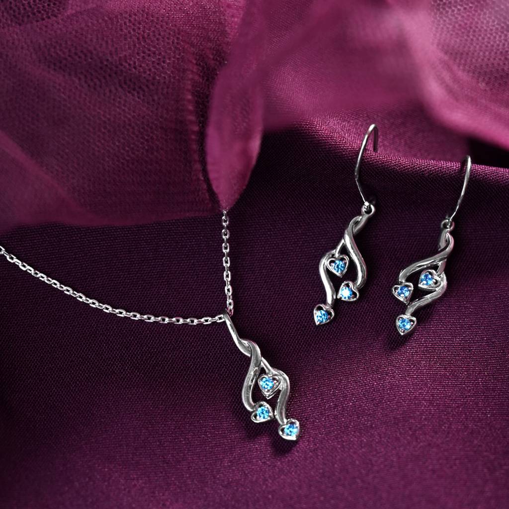 925 Silver Valentina Jewellery Set | 925 Silver Valentina Jewellery Set ...