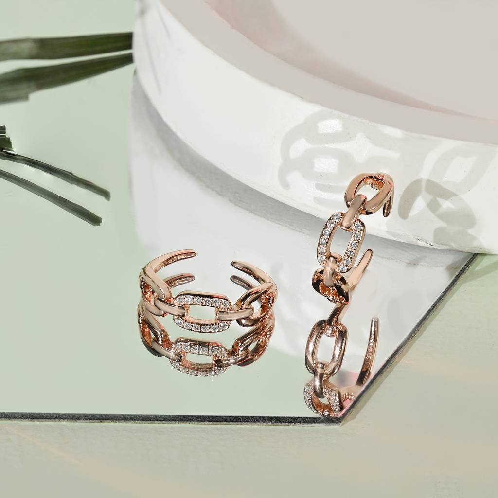 Stone Interlocking Toe Ring | Stone Interlocking Toe Ring · Eternz