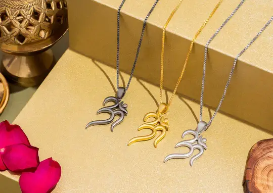 Classic Om Pendant Without Chain | Classic Om Pendant Without Chain ...