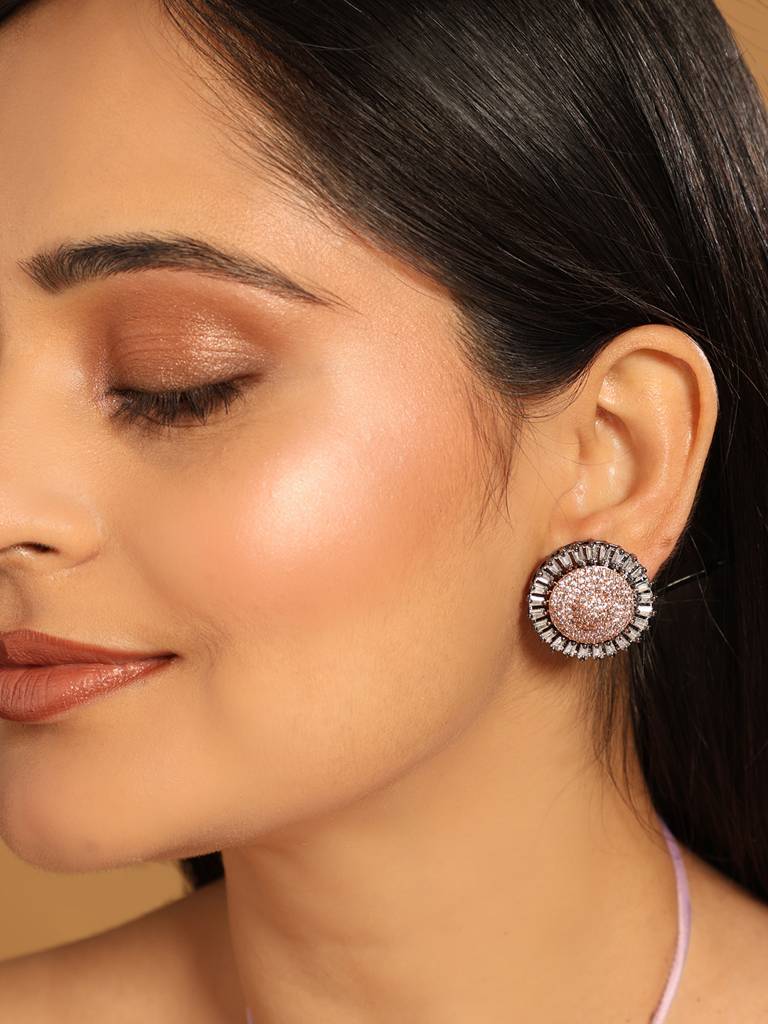 Modern Edge Diamond Studs | Modern Edge Diamond Studs · Eternz