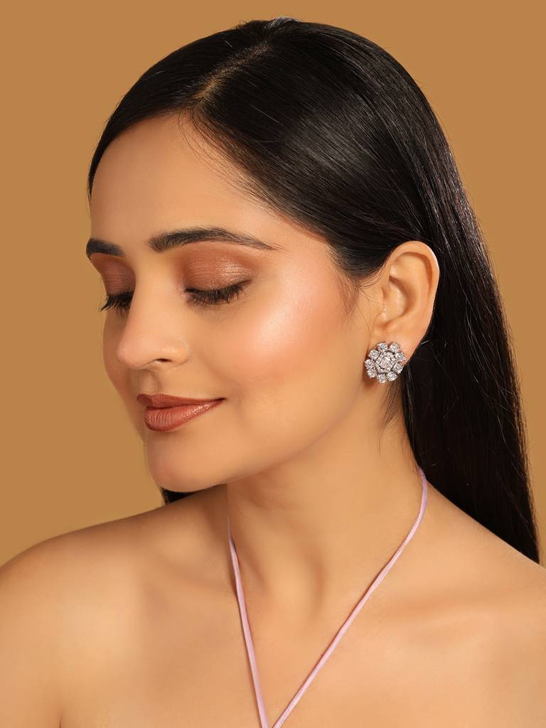 Modern Design Diamond Studs | Modern Design Diamond Studs · Eternz