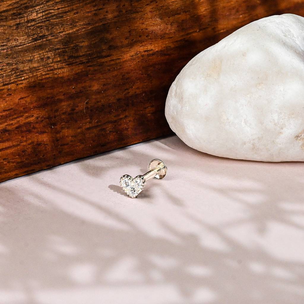 Radiant Heart Nose Pin | Radiant Heart Nose Pin · Eternz