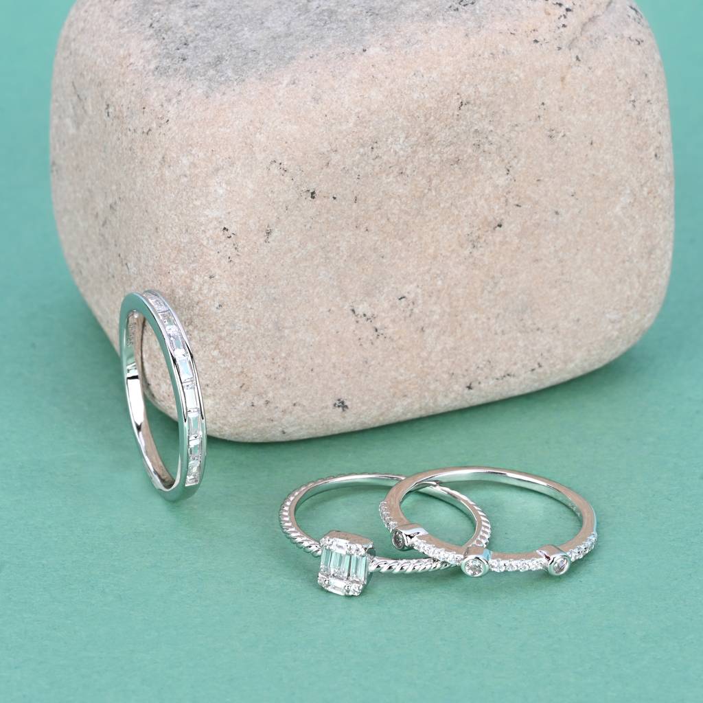 Silver Symphony Stack Rings | Silver Symphony Stack Rings · Eternz
