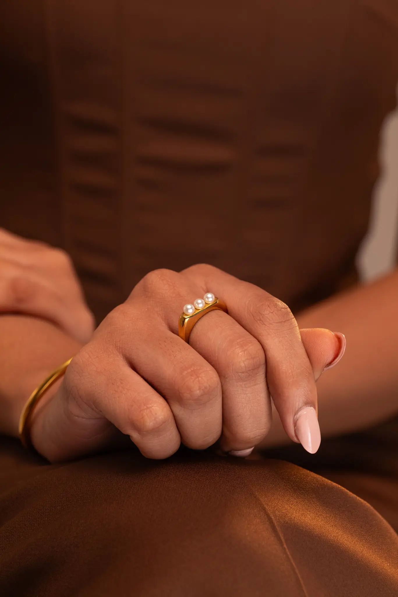 Tri Pearl Ring | Tri Pearl Ring · Eternz