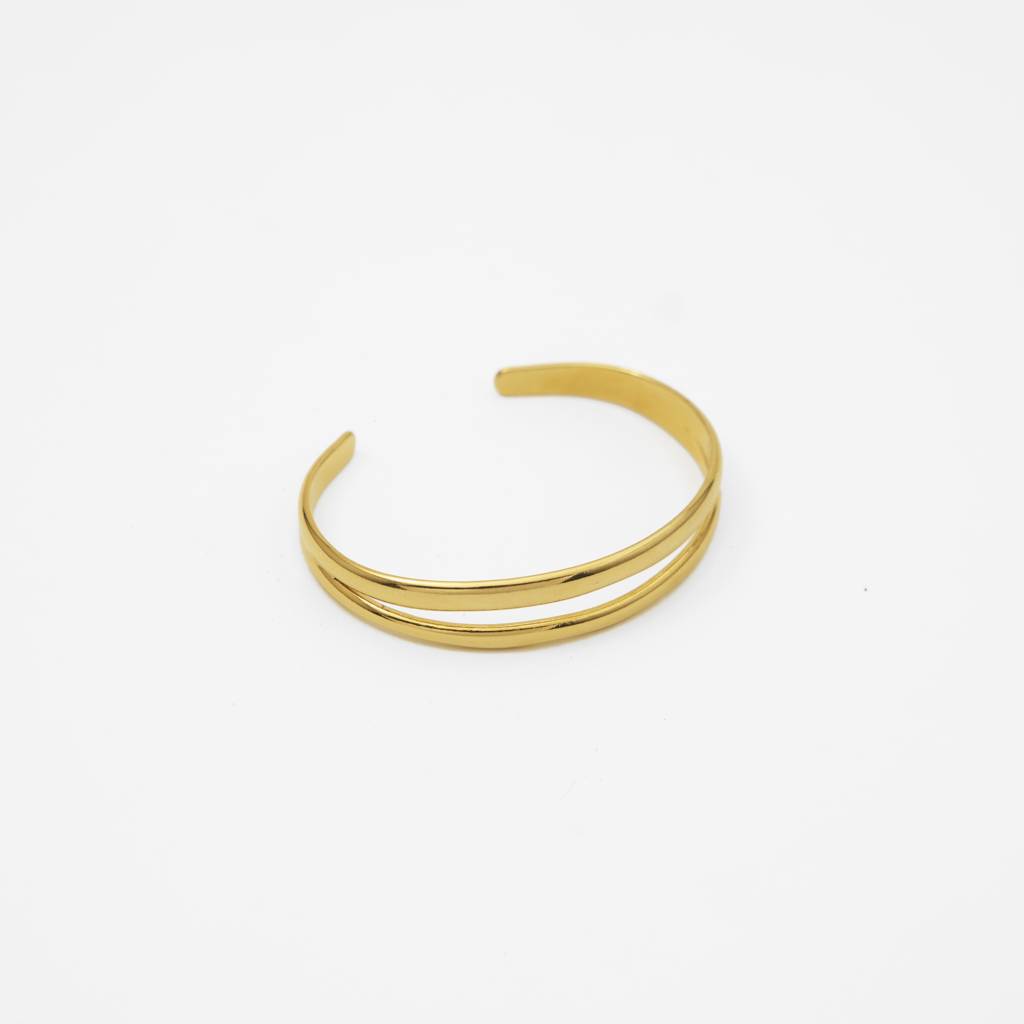 Dual Solid Cuff Bangle | Dual Solid Cuff Bangle · Eternz