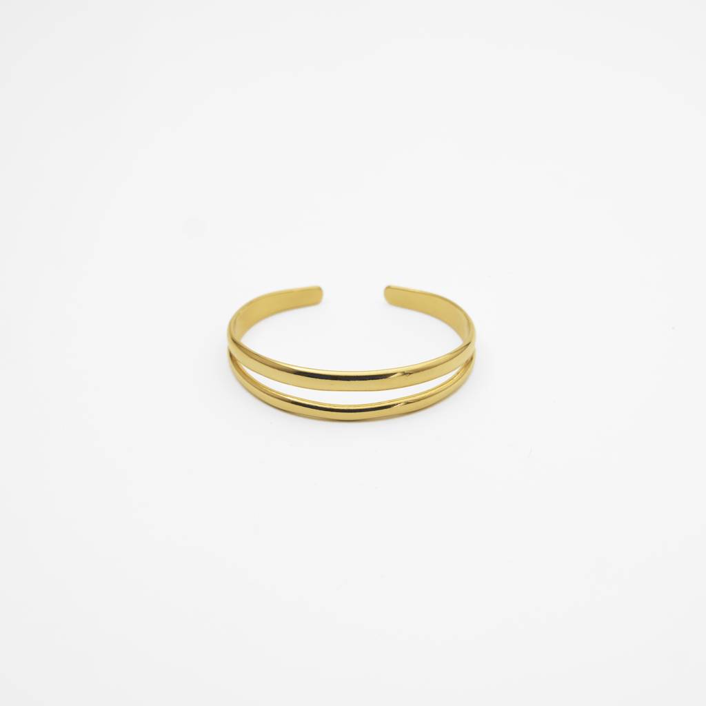Dual Solid Cuff Bangle | Dual Solid Cuff Bangle · Eternz