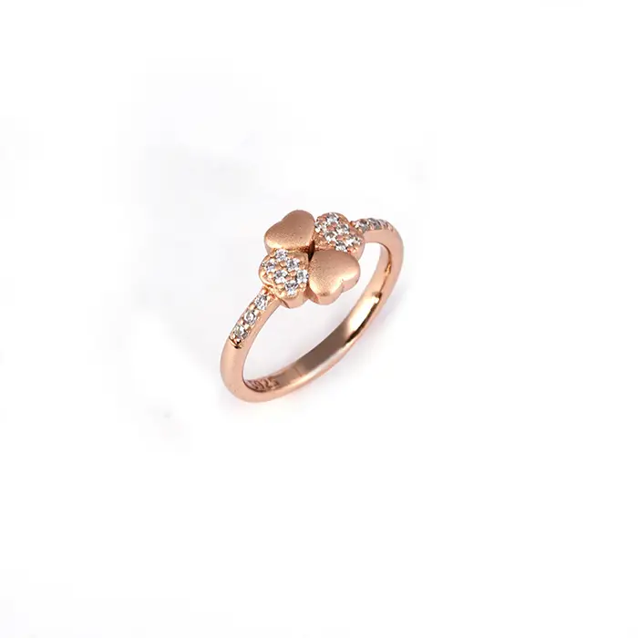 Rose Gold Hearts Connection Ring | Rose Gold Hearts Connection Ring · Eternz
