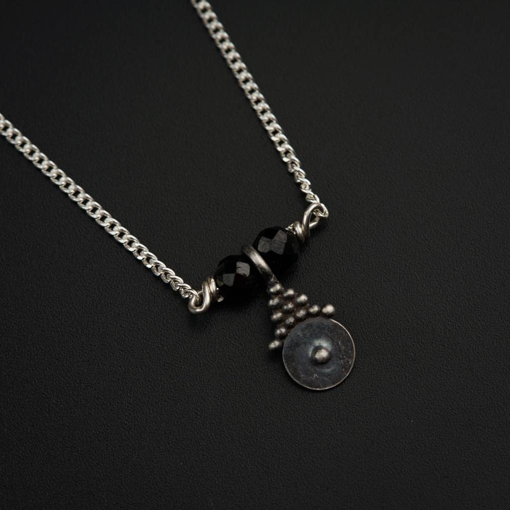 Silver Chain Mangalsutra Roma | 92.5 Silver Mangalsutra · Eternz