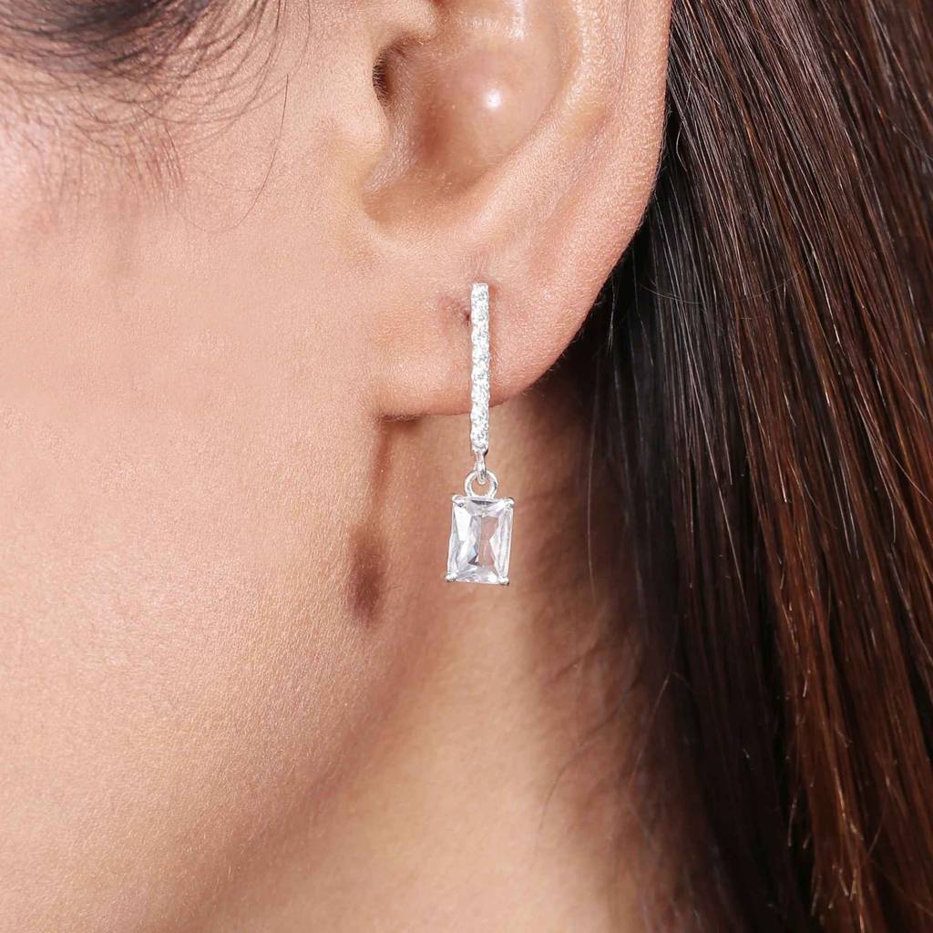 Studded Rectangular Danglers | Studded Rectangular Danglers · Eternz