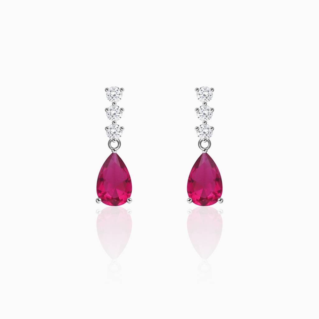 Silver Vintage Wine Earrings | Silver Vintage Wine Earrings · Eternz