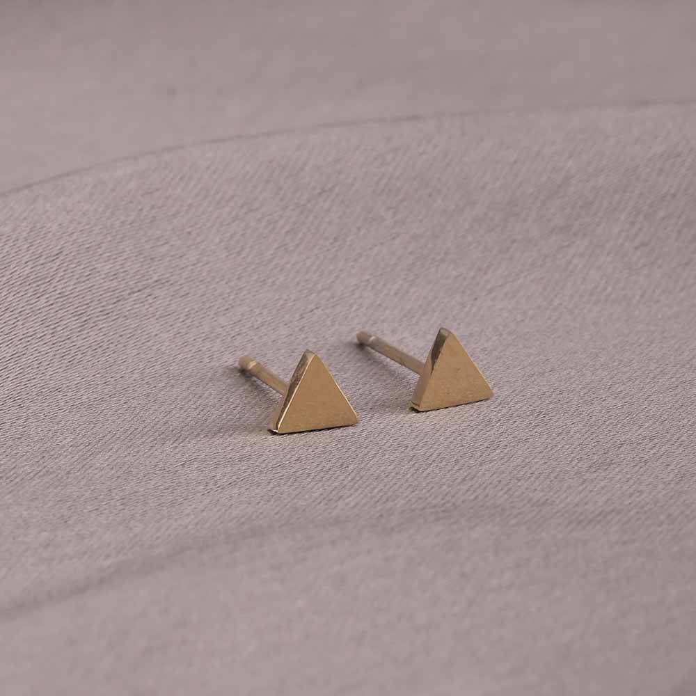 Mini Triangle Stud Earrings | Mini Triangle Stud Earrings · Eternz