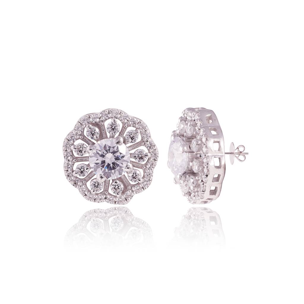 Flo Solitaire Studs | Flo Solitaire Studs · Eternz