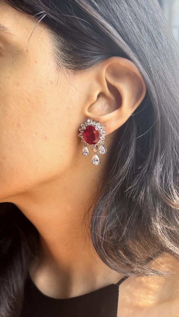 Ruby Rhapsody Earrings | Ruby Rhapsody Earrings · Eternz
