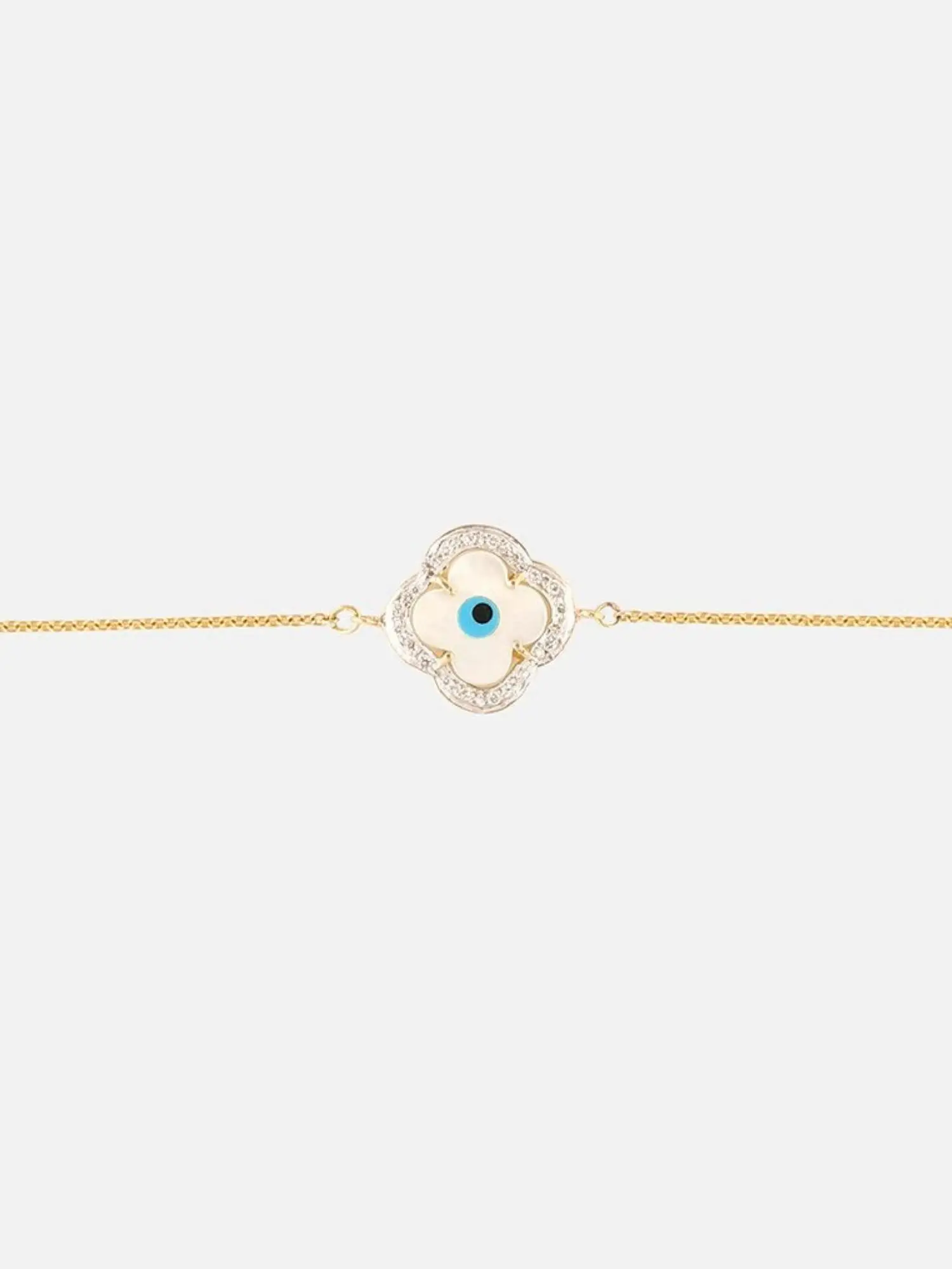 Stac Clover Evil Eye Diamond Bracelet | Stac Clover Evil Eye Diamond ...