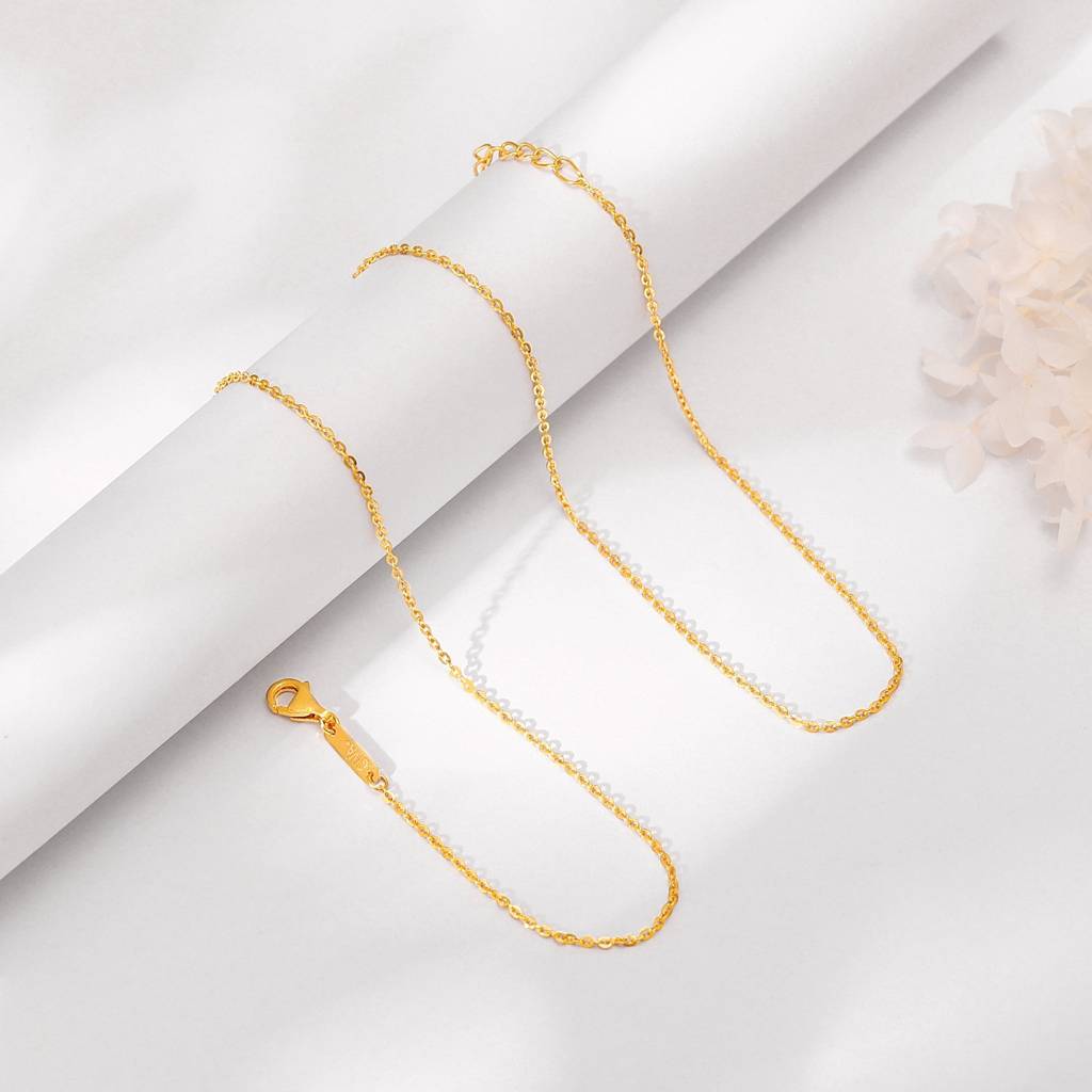 18K Gold Sparkling Chain | 18K Gold Sparkling Chain · Eternz