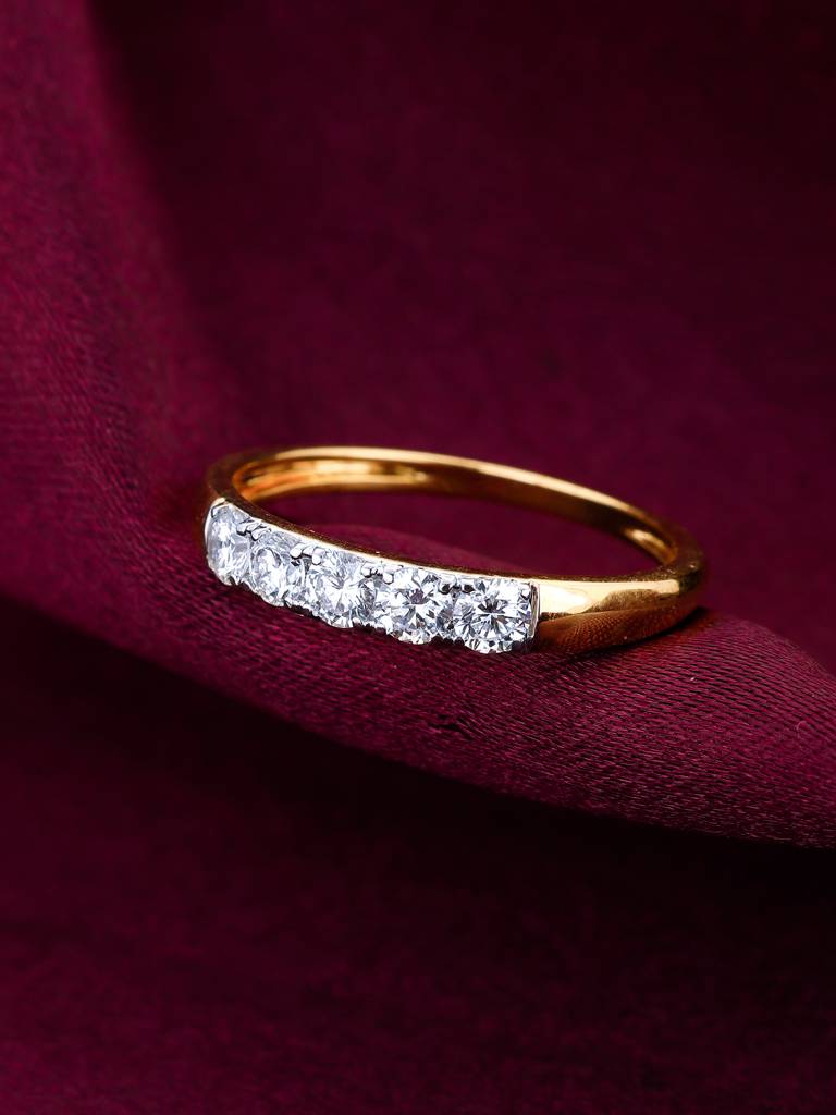 Giva 14K Yellow Gold Everlasting Radiance Diamond Ring | Giva 14K ...